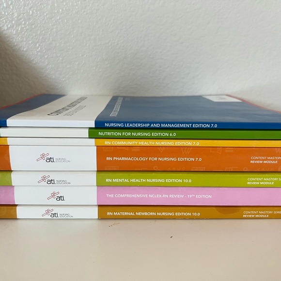 Other | Ati Nursing Bundle Books | Poshmark